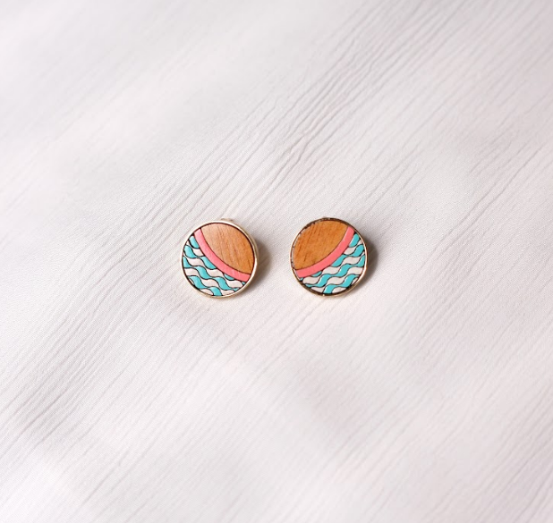 Island stud Earrings – SPACE JAKARTA