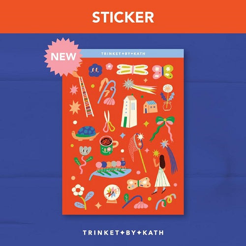 Foraging Sticker Sheet – SPACE JAKARTA